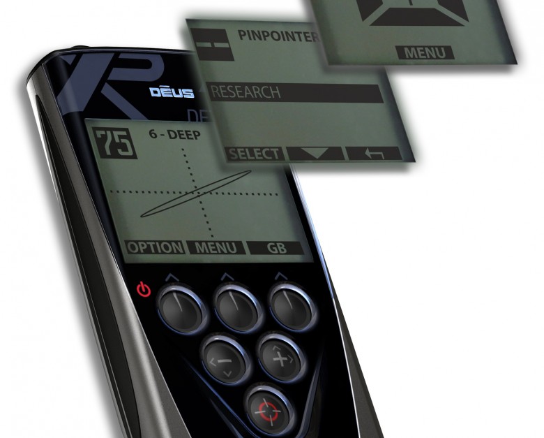 XP DEUS Remote control - D08 | XP METAL DETECTORS XP DEUS Remote control - D08 | XP METAL DETECTORS