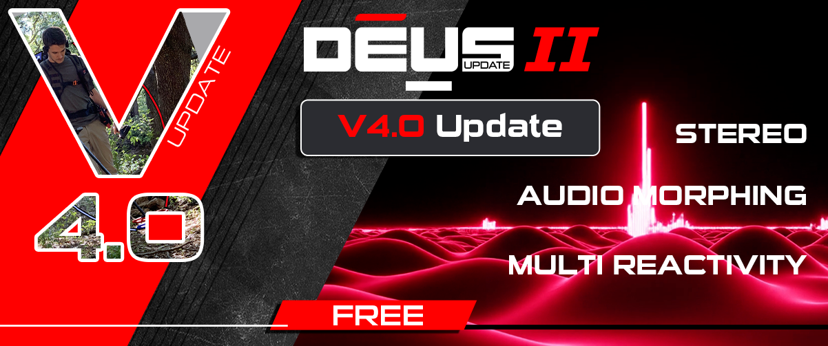 DEUS II V4.0 update - XP Metal Detectors
